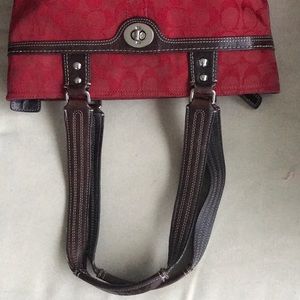 Coach | Bags | Coach Crimson G960f3973 Shoulder Bag Red | Poshmark